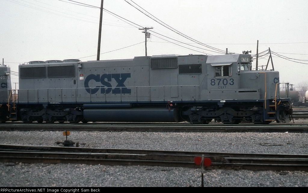 CSX 8703--New SD60